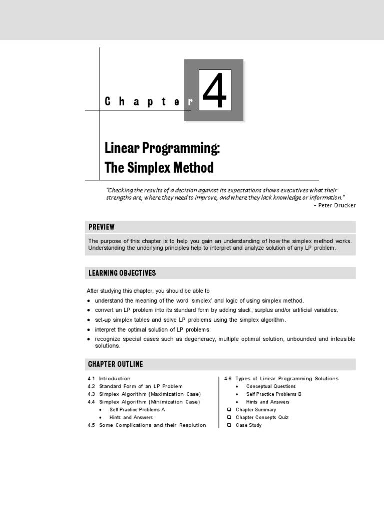 Ca02ca3103 RMTLPP - Simplex Method | PDF | Linear Programming ...