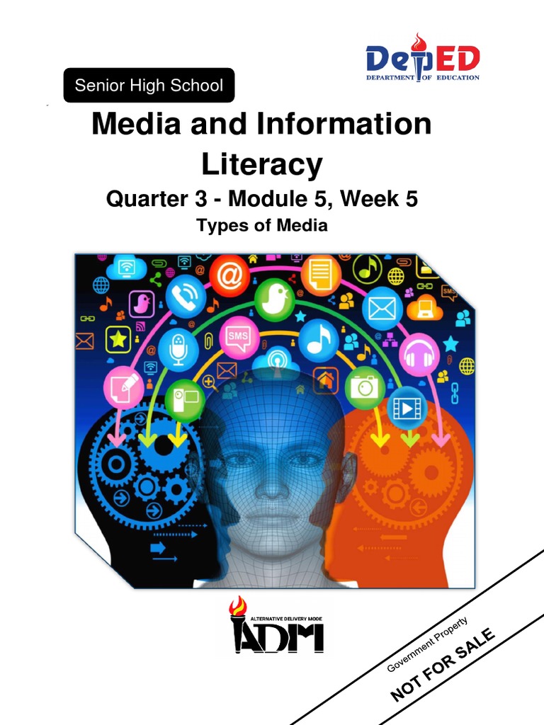 Media and Information Literacy: Quarter 3 - Module 5, Week 5 | PDF ...