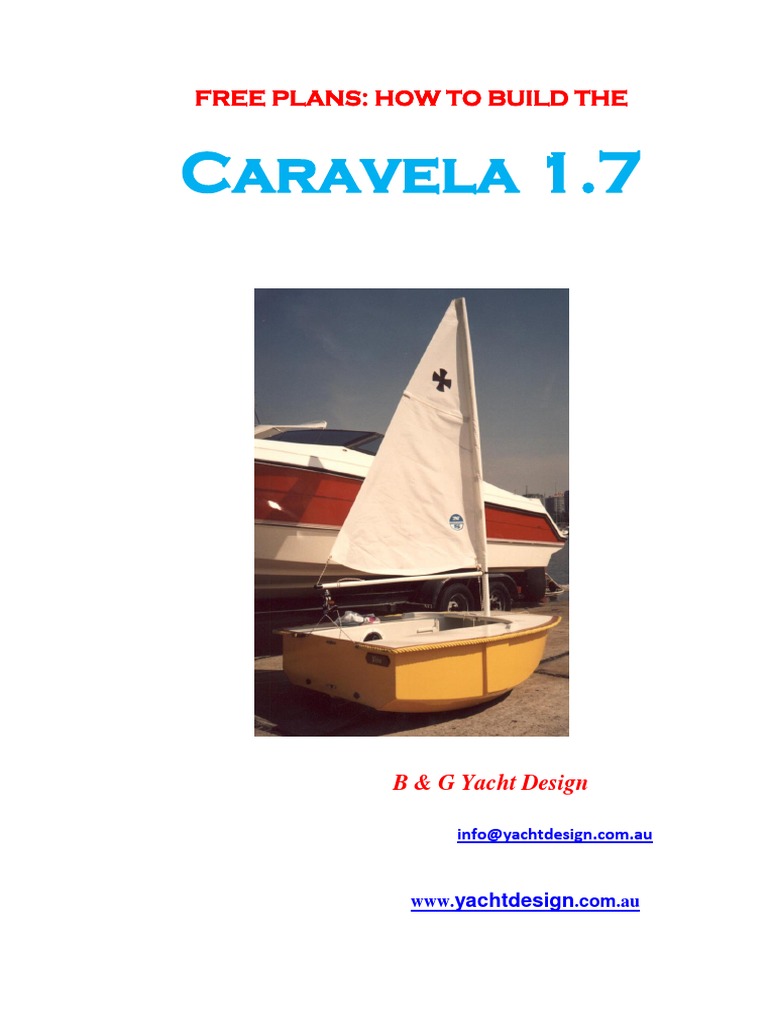 Caravela 1.7: Free Plans: How To Build The | PDF | Deck (Ship) | Adhesive