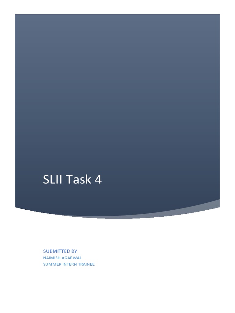 SLII Task 4 | PDF | Wind Power | Photovoltaics