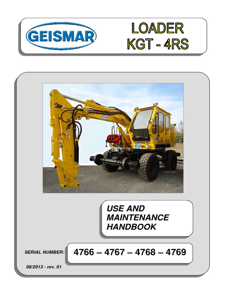 O&m Manual KGT 4rs Sar Rev.01 | PDF