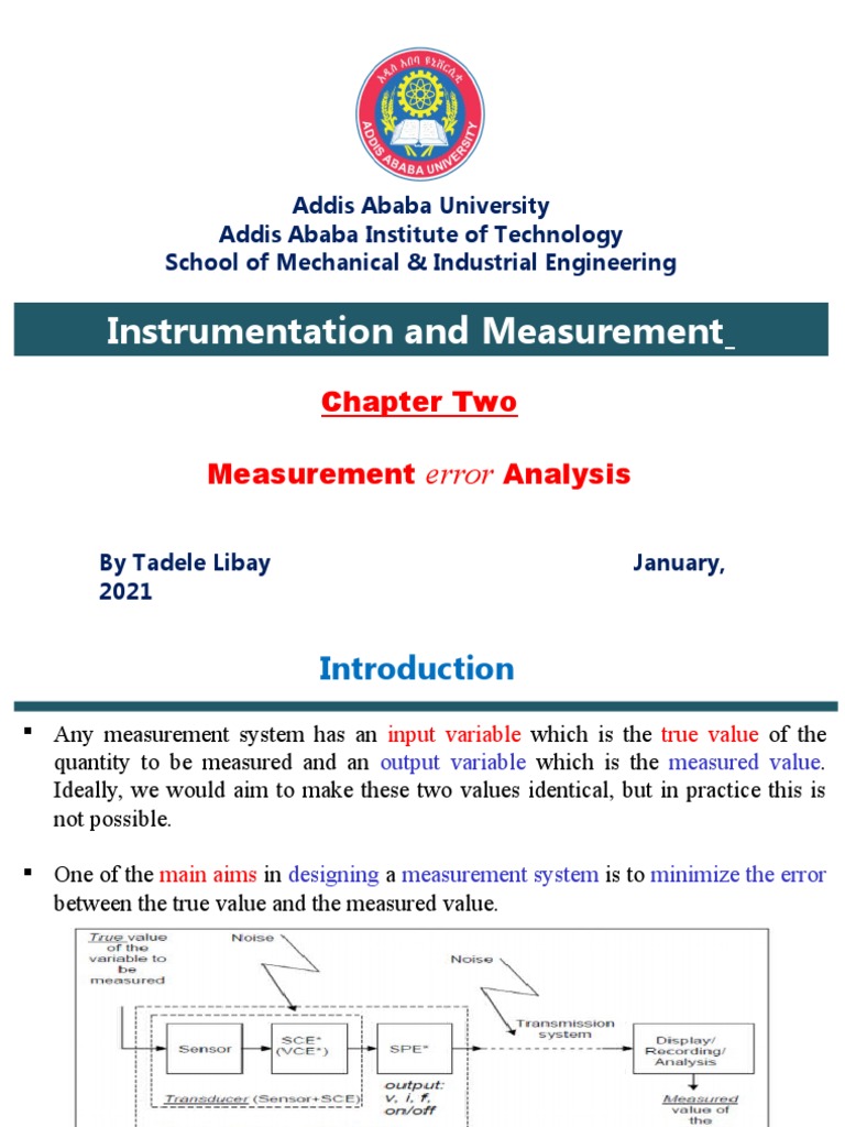 Chapter 02 - Measurement Error Analysis | PDF | Accuracy And Precision ...