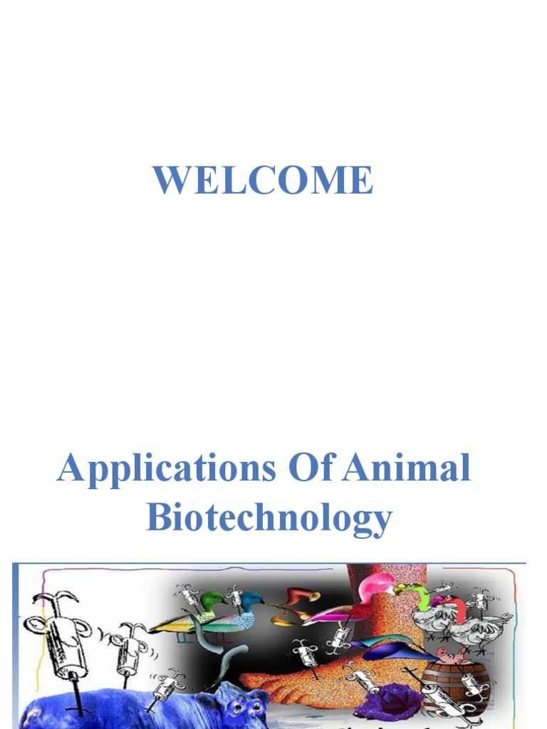 Applications of Animal Biotechnology | PDF | Stem Cell | Cloning