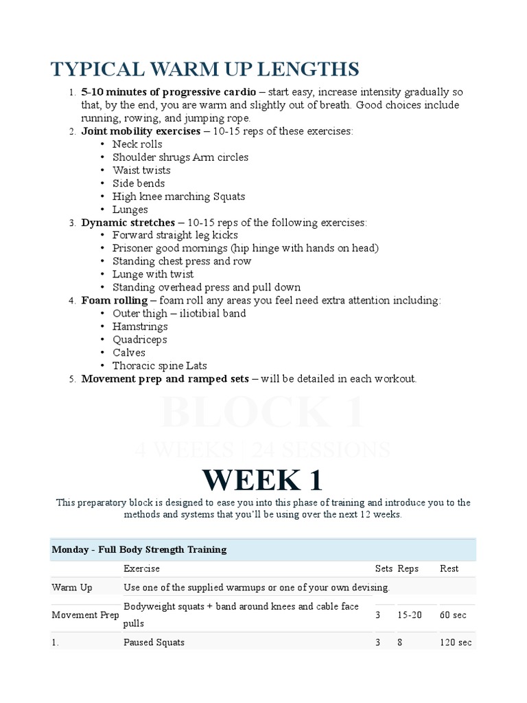 Rugby Workout | PDF | Strength Training | Kettlebell