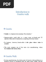 Gemba Walk Template for Process Improvement | PDF