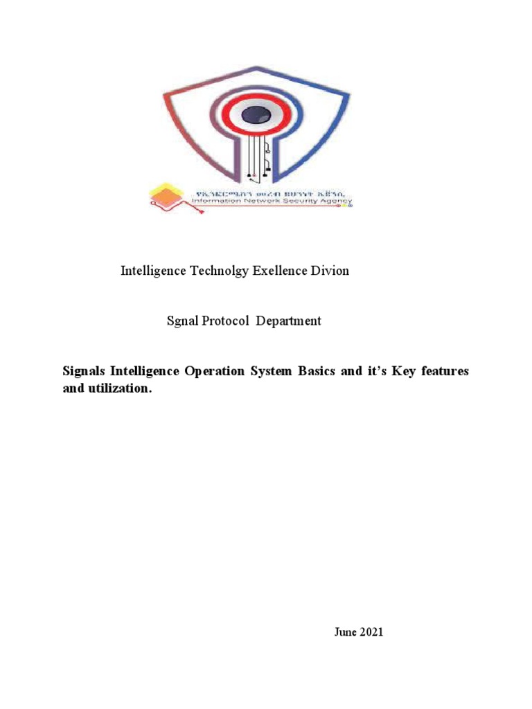 Sigintos A Linux Distro For Signal Intelligence | PDF | Signals ...