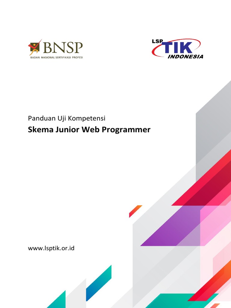Skema Junior Web Programmer: Panduan Uji Kompetensi | PDF | Komputer