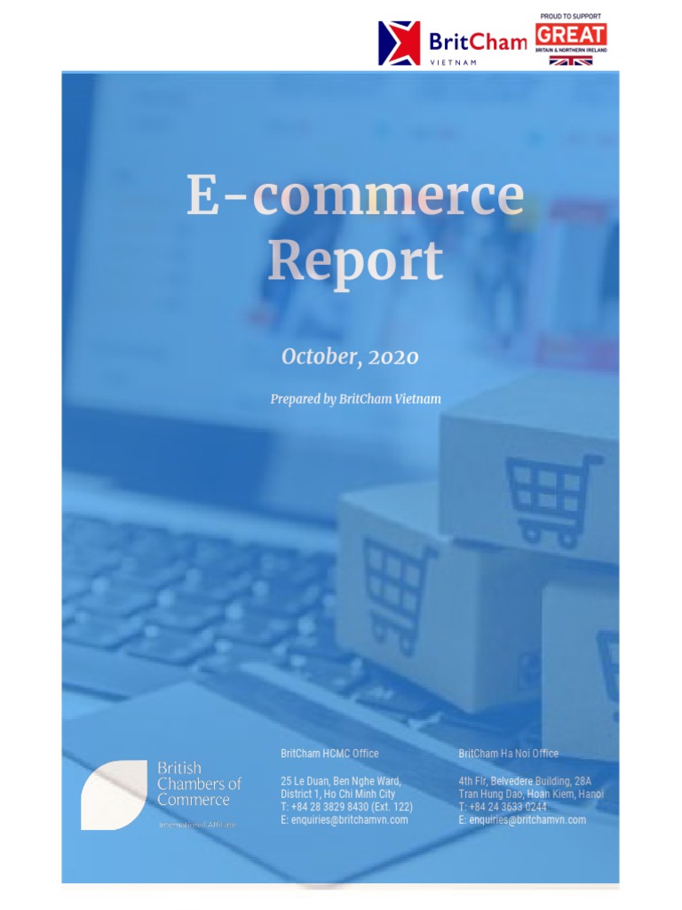 Vietnam E-commerce Report 2020 | PDF | E Commerce | Credit Card