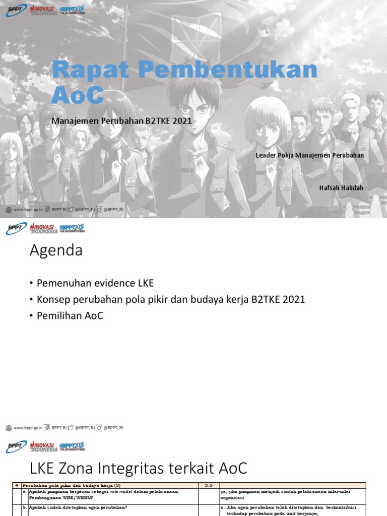 A.I.4.c - Planning Dan Program Kerja AoC | PDF