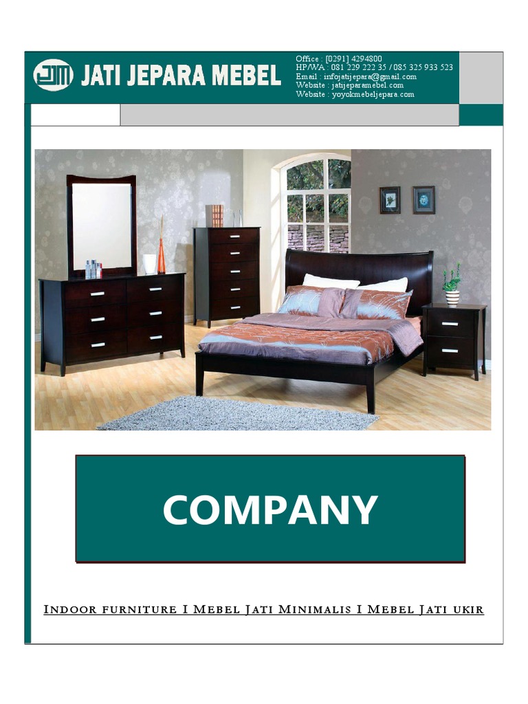 Company Profile - UD. Jati Jepara Mebel | PDF | Griya & Taman