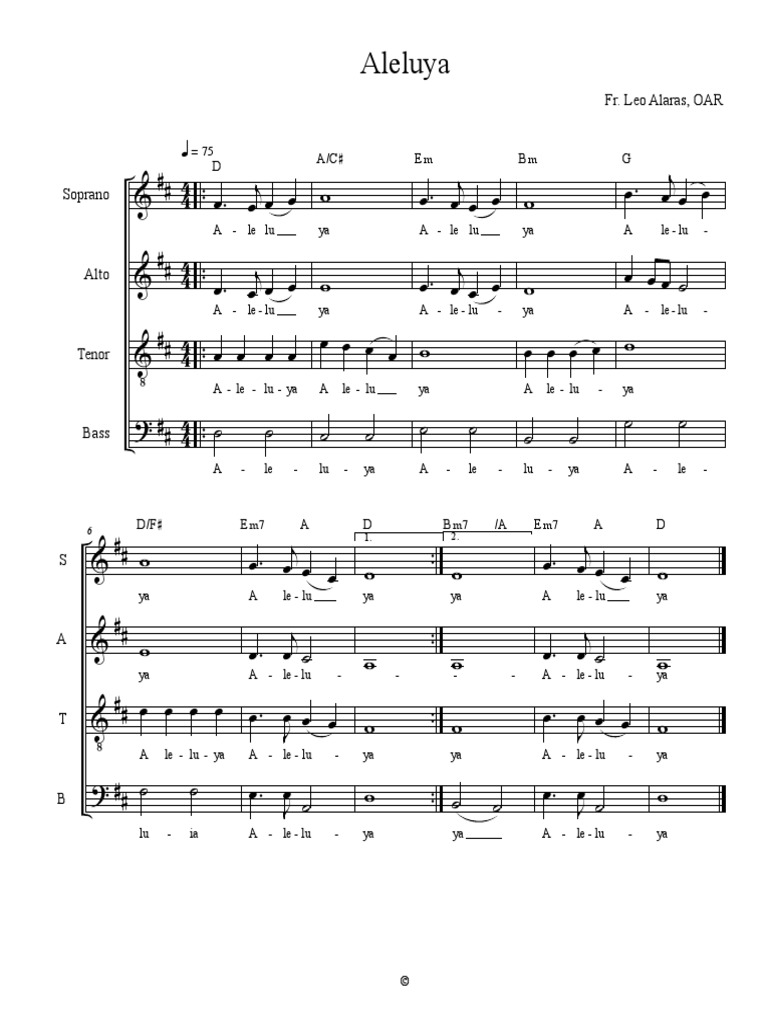 4 - Aleluya | PDF