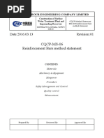Rebar Quality Control Inspection Guidelines | PDF | Building Technology ...