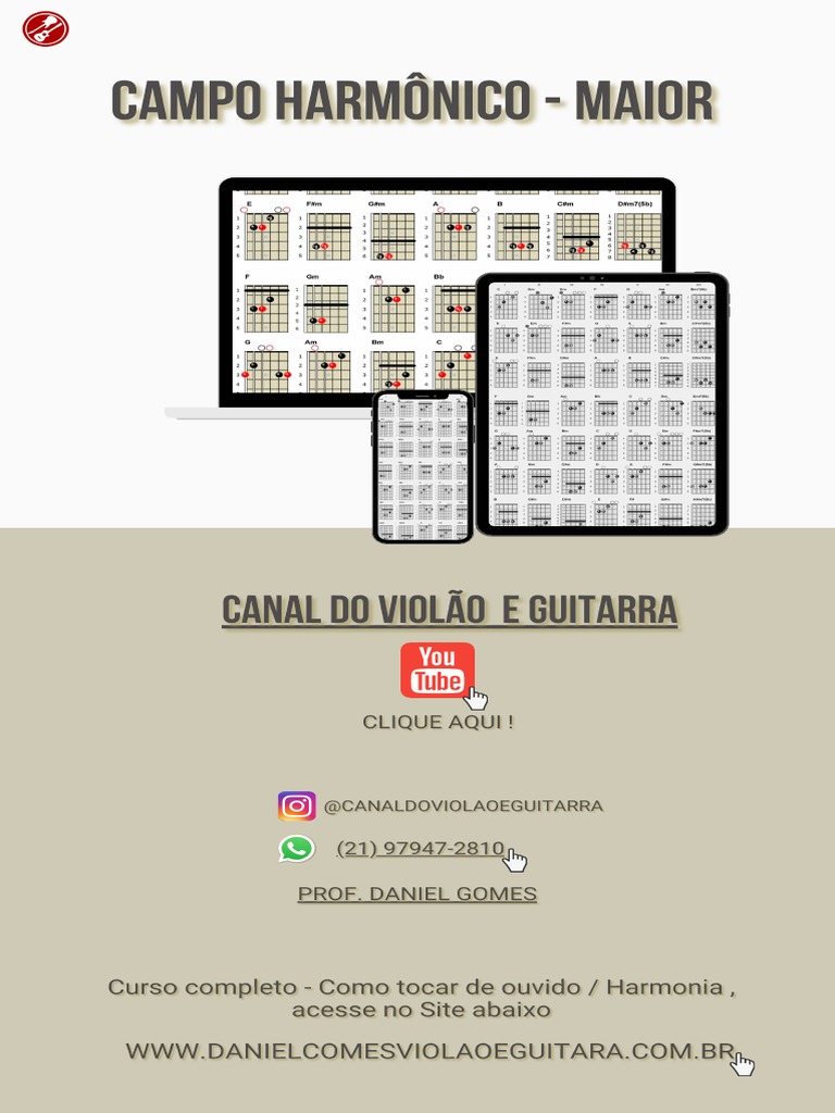 Aprenda Harmonia Musical Completa: Curso Online Ensina Técnicas ...