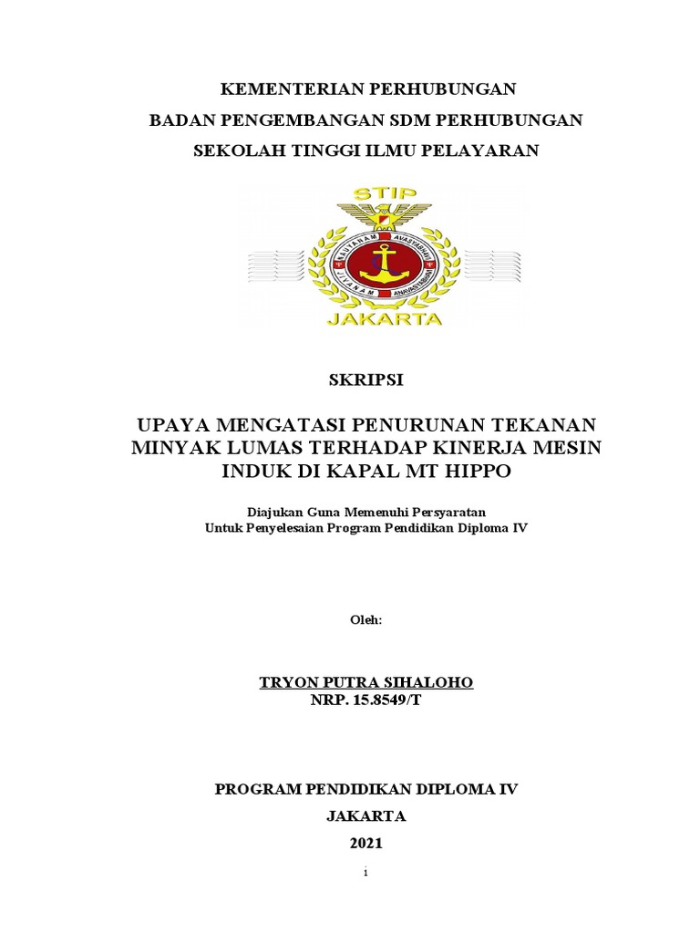 SKRIPSI FULL Tryon Putra | PDF