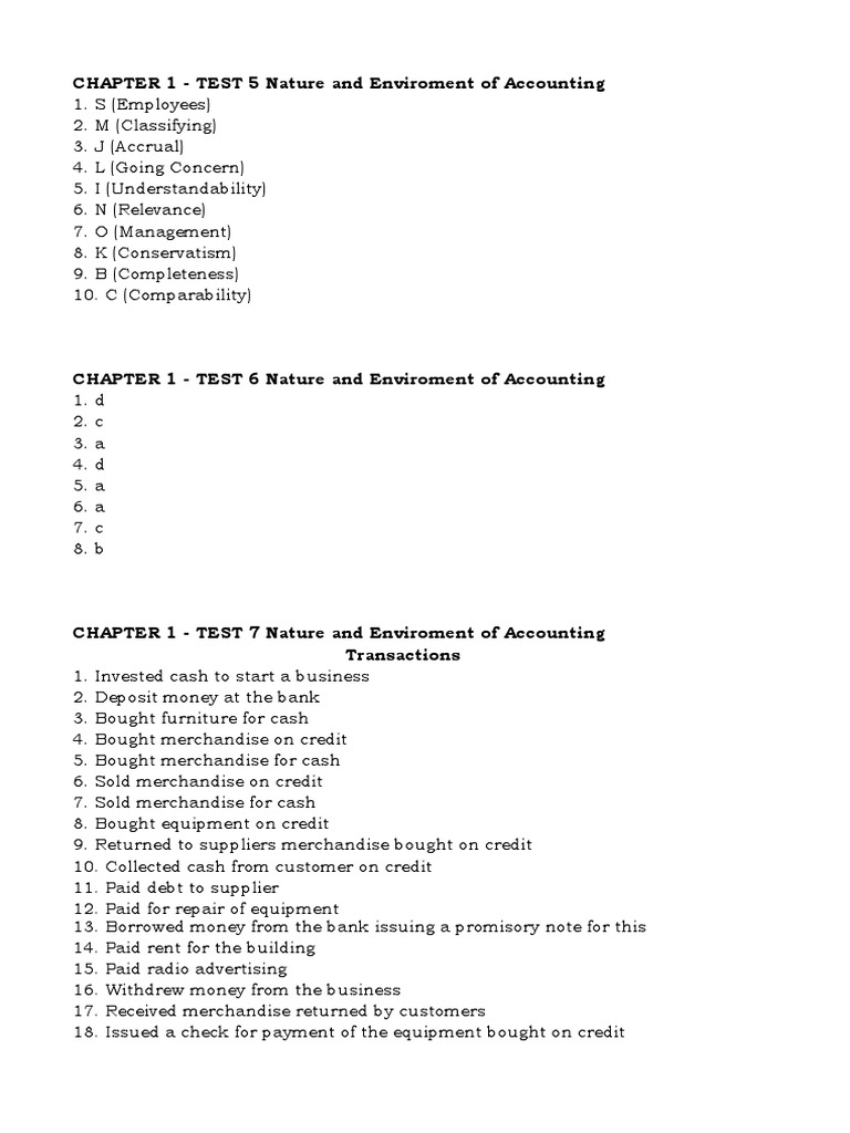 ORDONIO, Charmaine M. (End of Chapter Exercises) | PDF | Accounts ...