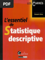 Cours Complet de Statistique Descriptive | PDF