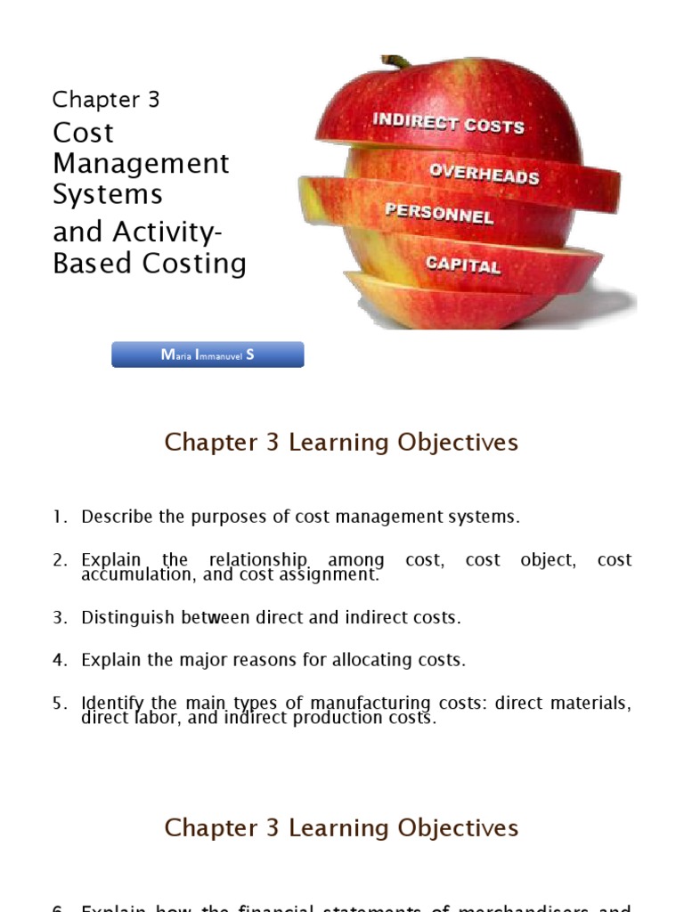 Chapter 3 Activity Based Costing - Revised | PDF | Cost Of Goods Sold ...
