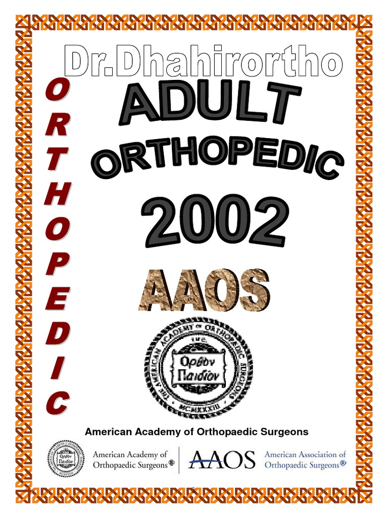 Aaos 2002 | PDF | Elbow | Shoulder