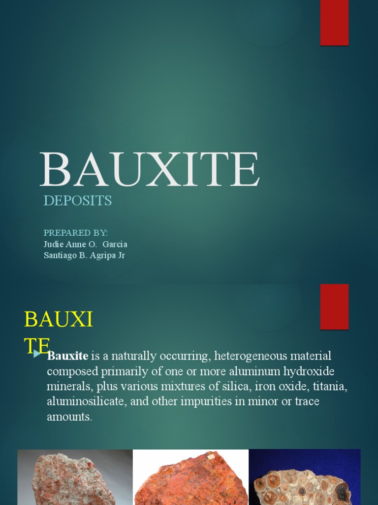 Bauxite Deposits | PDF | Minerals | Physical Sciences