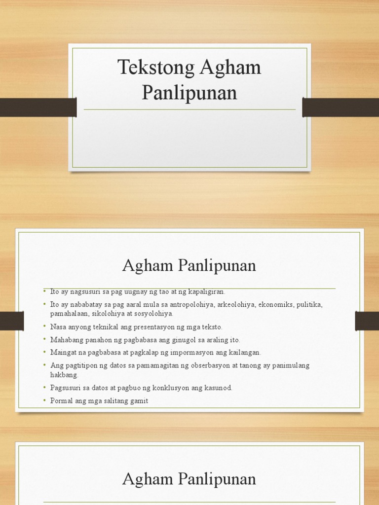Agham Panlipunan | PDF