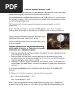 Pressure Test Certificate | PDF | Pressure Measurement | Leak