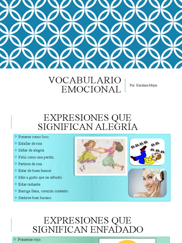 Vocabulario Emocional | PDF