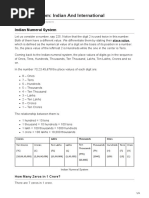 Zeros in Crore Explained | PDF
