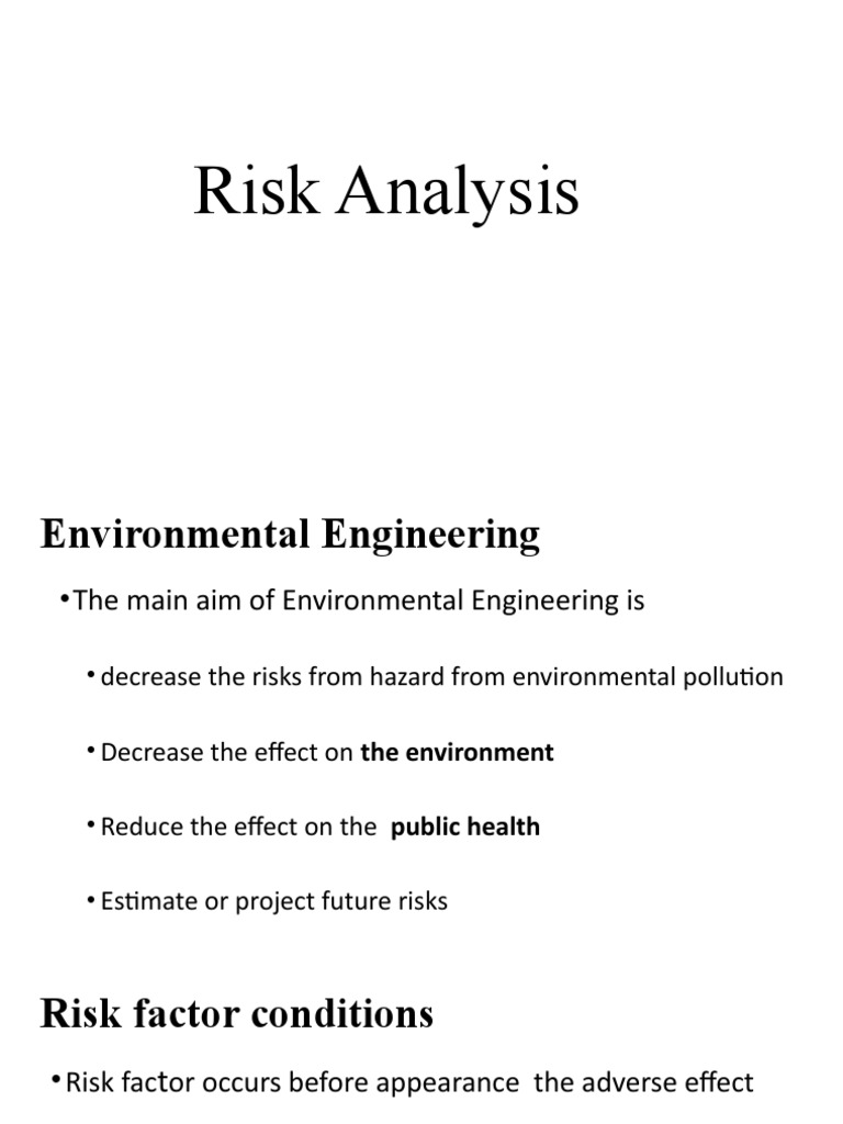 Lec - 4 - Risk Analysis | PDF | Risk | Risk Assessment