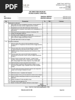 Form Checklist Inspeksi K3 Lengkap | PDF