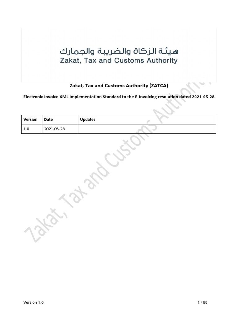 Ec Invoice XML Implementation Standard Vshared | PDF | Invoice | Value ...