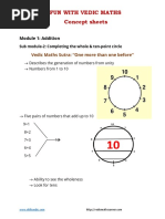 Worksheet Vedic Mathematics | PDF | Teaching Mathematics