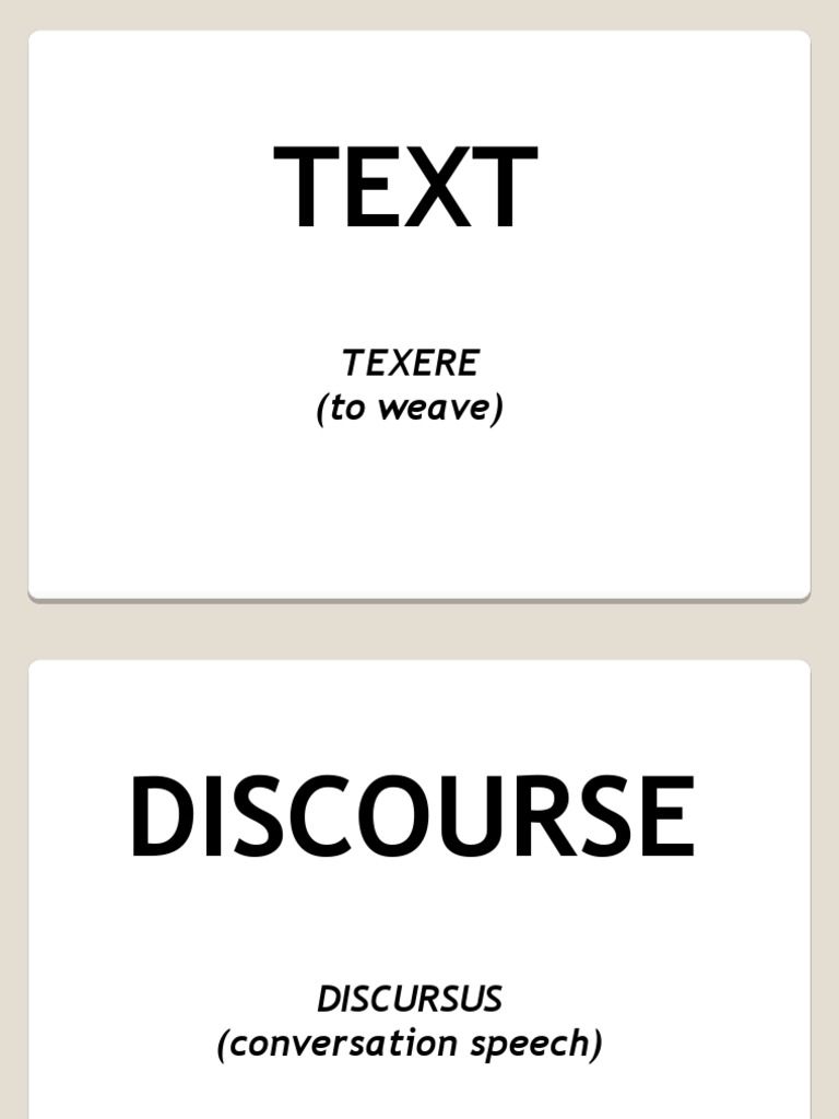 Text As A Connected Discourse | PDF | Sentence (Linguistics) | Discourse