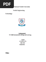 Major Defects | PDF | Yarn | Seam (Sewing)