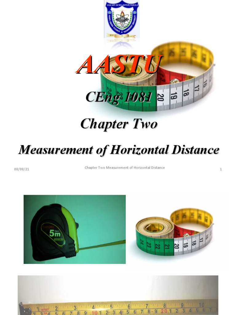 2 - Chapter Two Horizontal Distance Measurment | Download Free PDF ...