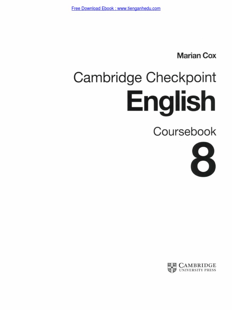 Cambridge Checkpoint English 8 | PDF