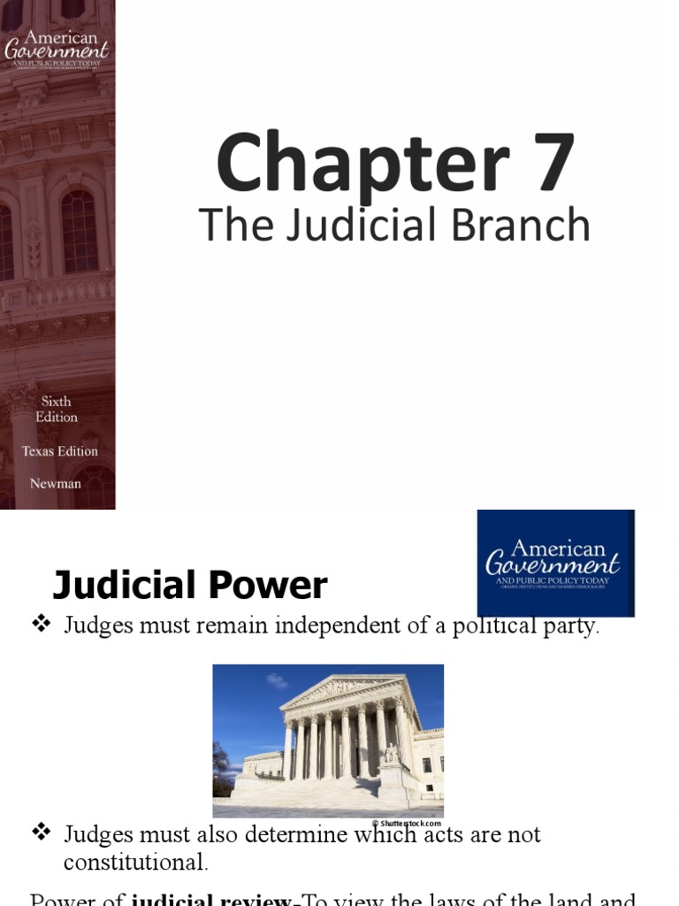 Overview of the Judicial Branch | PDF | Supreme Court Of The United ...