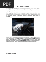 Leyenda El Cadejo | PDF