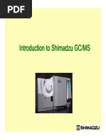Shimadzu GC 2010 Training Manual | PDF | Gas Chromatography | Chemistry
