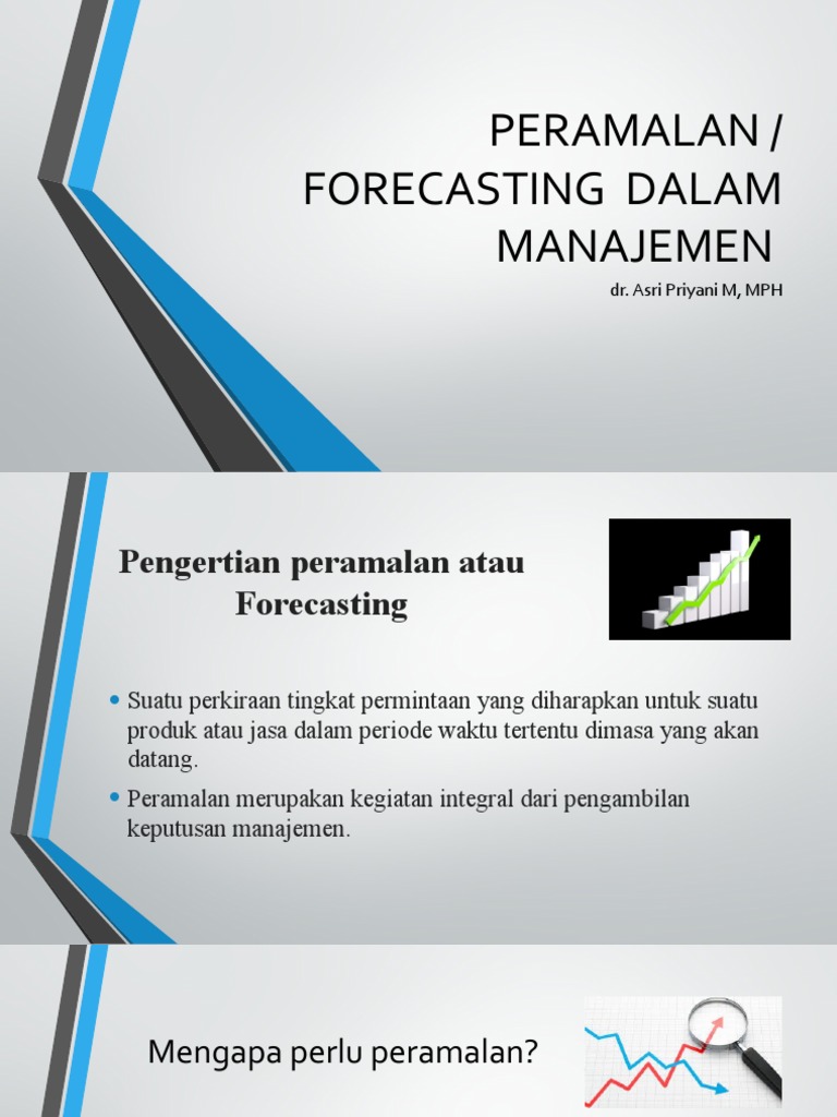 Forecasting dalam Manajemen | PDF | Metode & Bahan Ajar