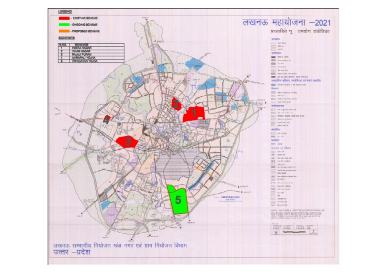 Master Plan Lucknow Final | PDF