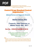 SFDA Classification Guidance | PDF | Medical Device | Wound