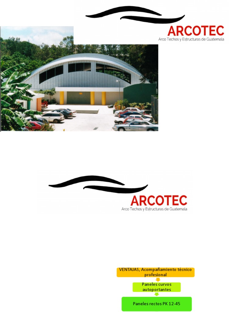 Presentación Arcotec Y EDIFICA EN ACERO | PDF | Química | Materiales de construcción