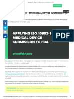 FDA Pre-Submission Cover Letter Guide | PDF | Food And Drug ...