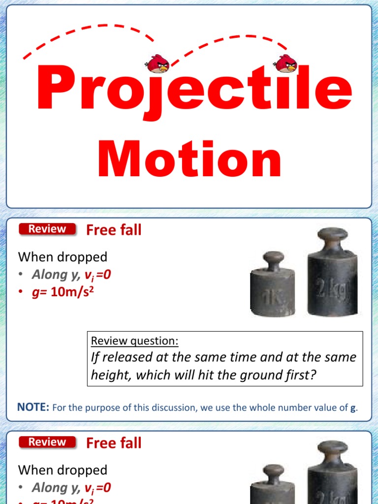 Understanding Projectile Motion Basics | PDF | Force | Acceleration