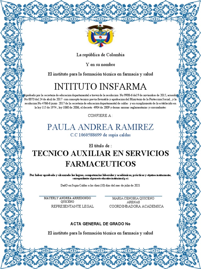 College Degree Fake Certificate | PDF