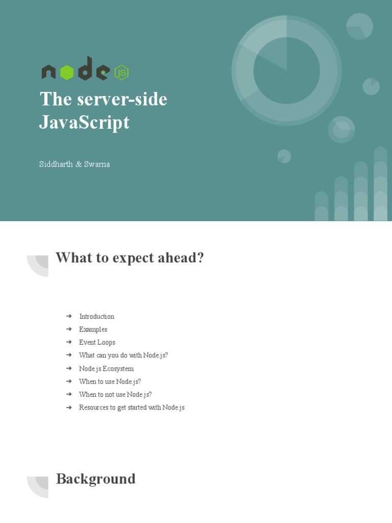 Introduction To Node - Js | PDF | Java Script | Computing