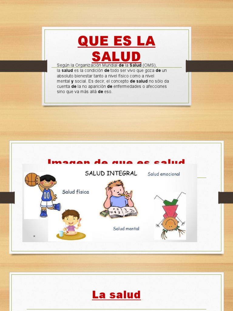 Que Es La Salud | PDF