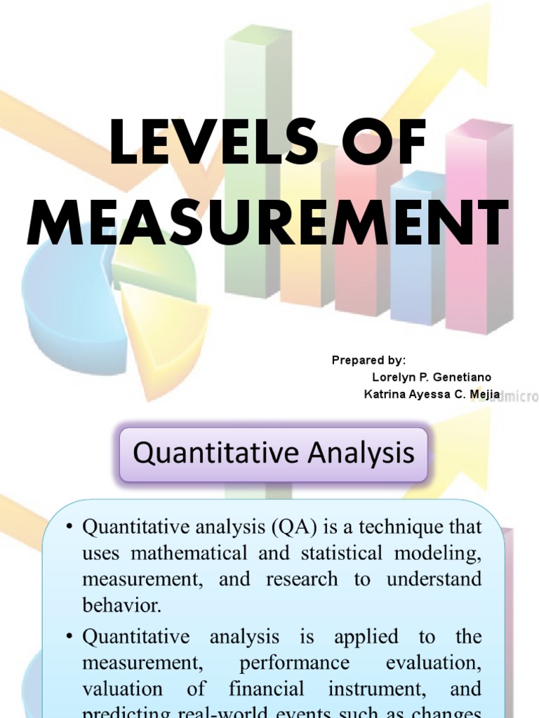 Understanding Levels of Measurement | PDF | Level Of Measurement ...