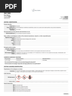 Material Safety Data Sheet: Unitor Usc | PDF | Firefighting | Personal ...