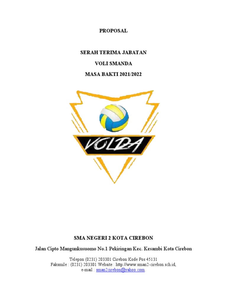 PROPOSAL | PDF | Perjalanan